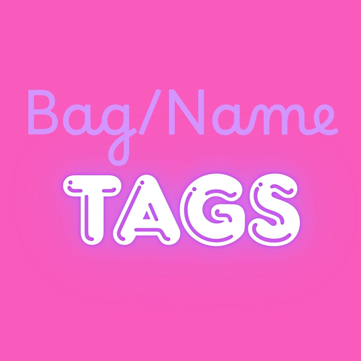Bag Tags & Name Tags – Mulberry Laine’s Craft Room